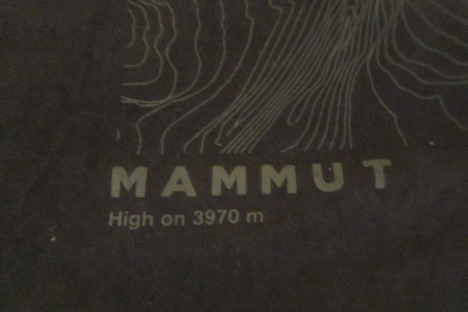 Mammut Swiss Design 1862 Massone Map Grid Black T-Shi… - Gem