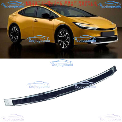 For 2025 Toyota Prius Prius Prime Carbon fiber Rear Trunk Boot Lip Wing ...