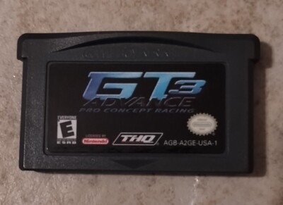 GT Advance 3: Pro Concept Racing (Nintendo GameBoy Advance, 2003) GBA ...