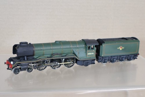 TRIX LILIPUT RE PAINTED BR 4-6-2 CLASS A3 LOCOMOTIVE 60091 CAPTAIN ...