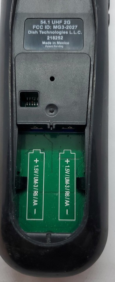 Dish Network 54.0 UHF 2G Voice Remote Control 218252 | eBay