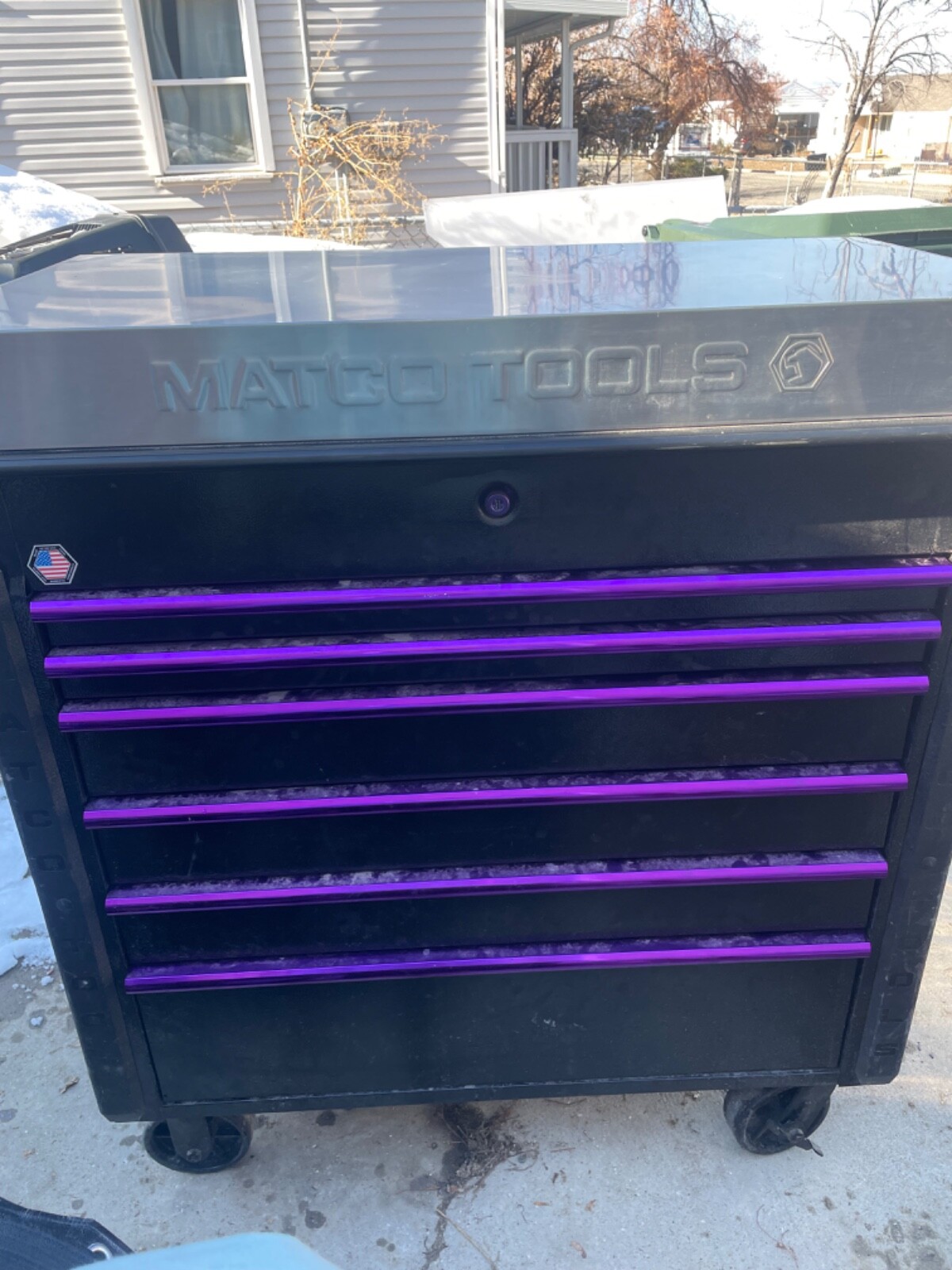 matco tool box 41”x23” 6 drawer with working lock and keys | eBay