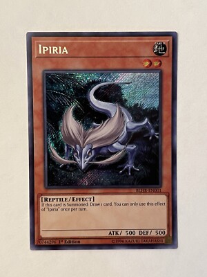 Yu-Gi-Oh! TCG Ipiria Battles of Legend: Hero's Revenge BLHR-EN001 1st ...