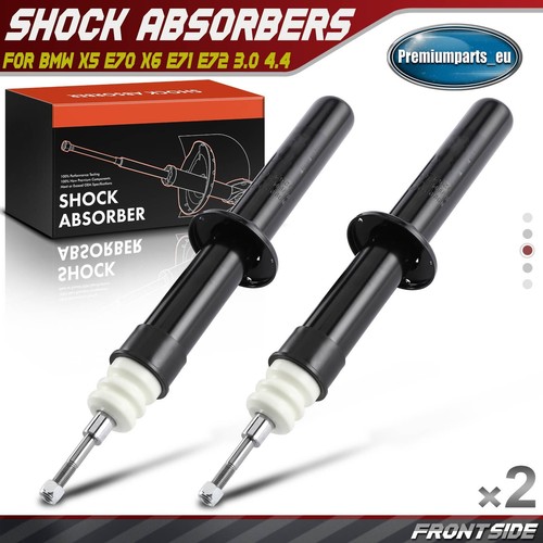 2x Shock Absorbers Front for BMW X5 E70 X6 E71 E72 3.0 4.4 339787 ...