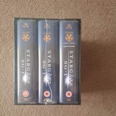 Stargate SG-1 Complete Series 1-10+Ark of Truth & Continuum 60 Disc DVD ...