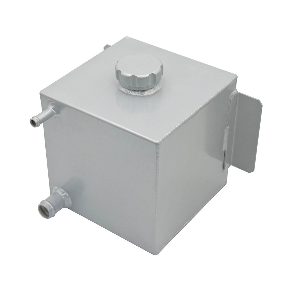 3L UNIVERSAL ALUMINUM COOLANT OVERFLOW TANK RESERVOIR EXPANSION BOTTLE ...