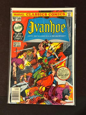 Marvel Classics Comics #16 Ivanhoe Comic Book NM Bought off the ...