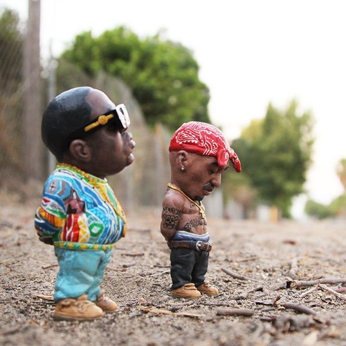 DE Tupac Shakur B.I.G. Notorious Big Biggie Actionfigur Musik Rap Star ...