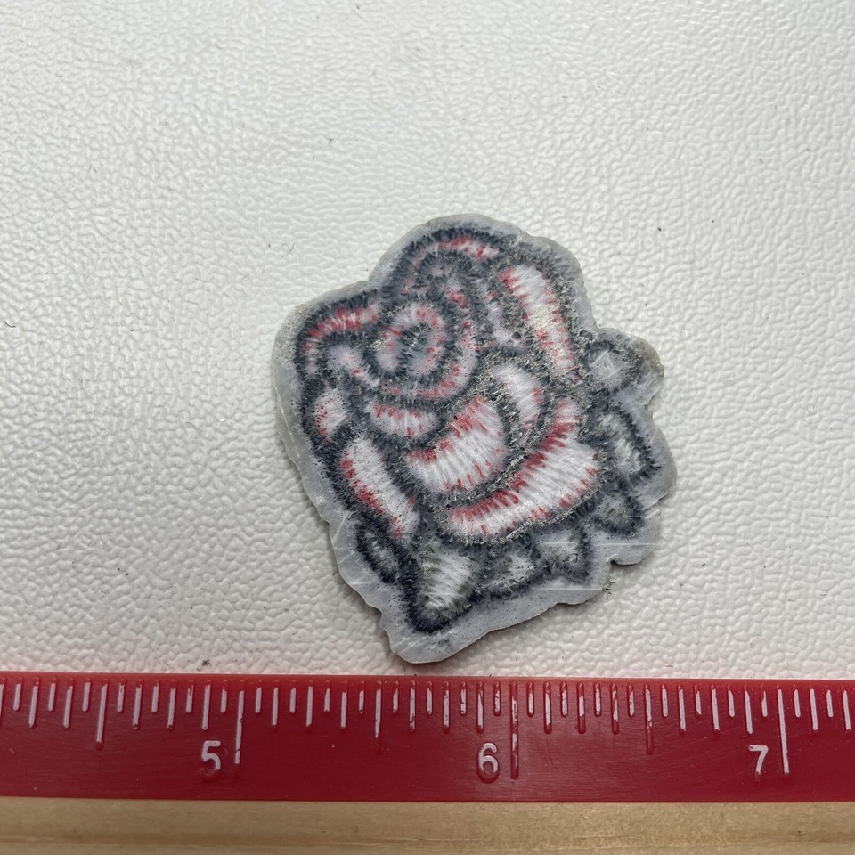 Iconic Flower RED ROSE Patch K009 | eBay