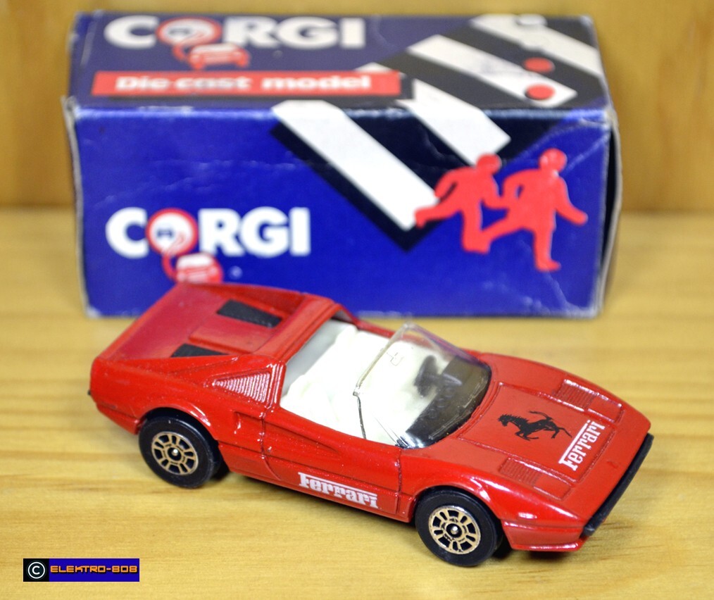 Corgi Ferrari 308 GTS [Red] 1985 Vintage - New/Boxed/XHTF [E-808] | eBay