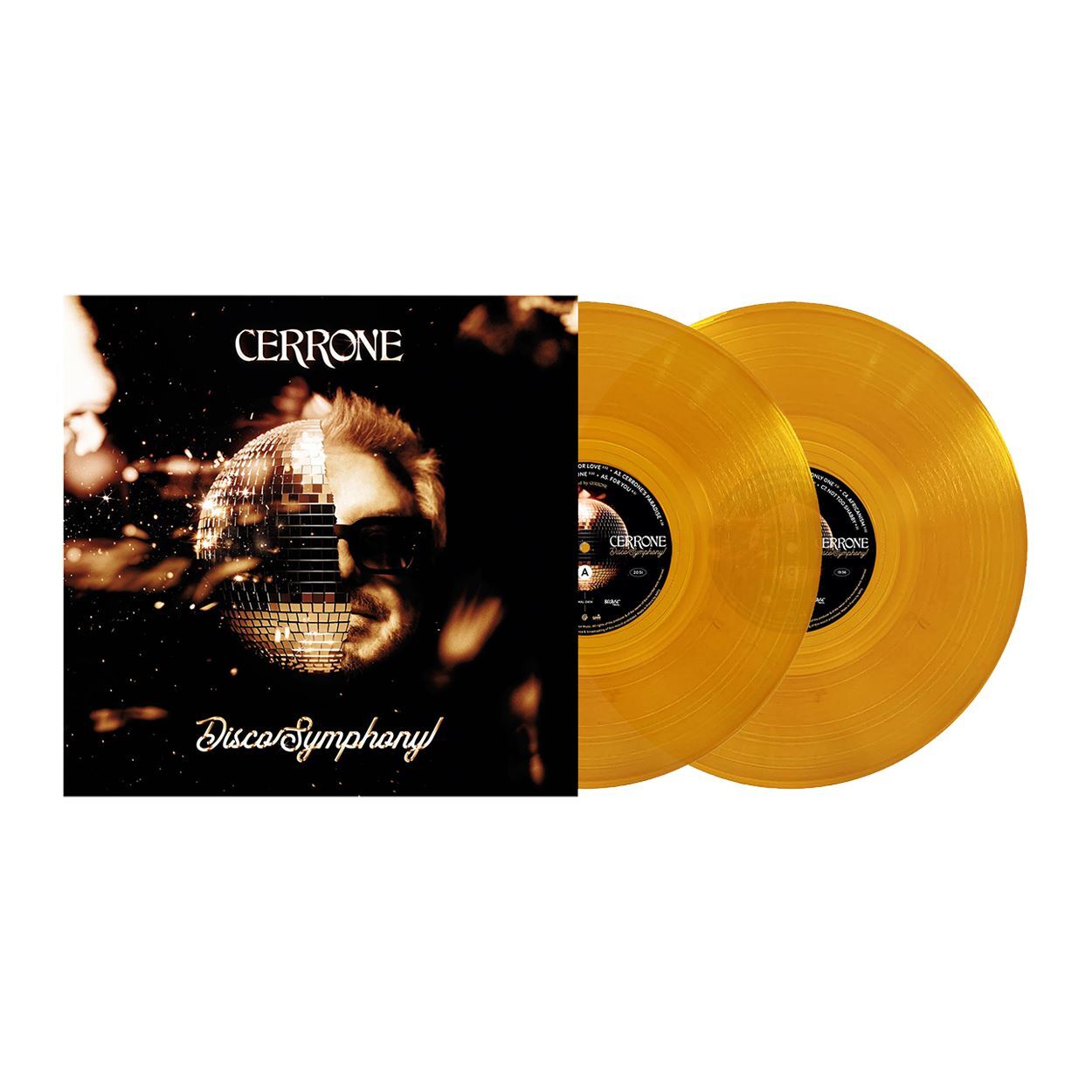 CERRONE - DISCO SYMPHONY 2X AMBER CRYSTAL CLEAR VINYL LP (NEW) PRESALE ...