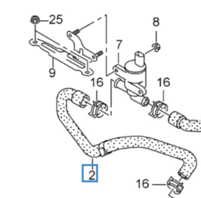 NEW AUDI A4 B8 COOLANT PIPE HOSE LHD 8K1819373BL 2014OEM NO DUTY TO 🇺🇸 ...