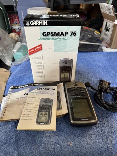 Garmin GPS 76 Versatile Handheld Navigator Map Digital In Box SMOKE ...