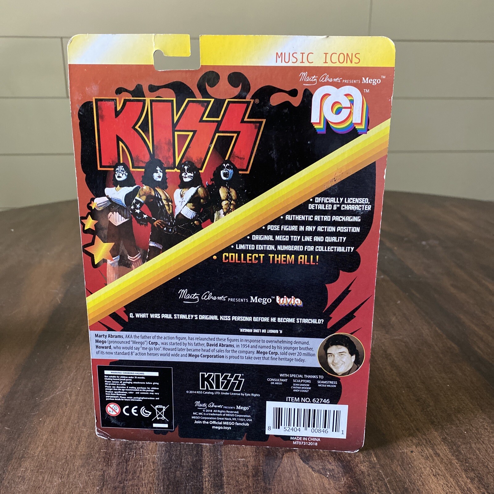 The Starchild Paul Stanley Kiss Mego Action Figure 2018 for sale online ...