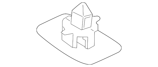 Volvo 30676429 Genuine OEM Factory Original Headliner Clip for sale ...