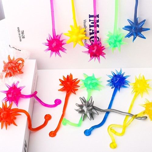 Novelty Sticky Meteor Hammer Hand Glue Ball Vent Creative Toy Elastic ...