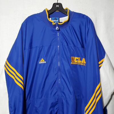 UCLA Men’s Basketball Team Issued Warm Up Jacket Men's XLT Blue | eBay