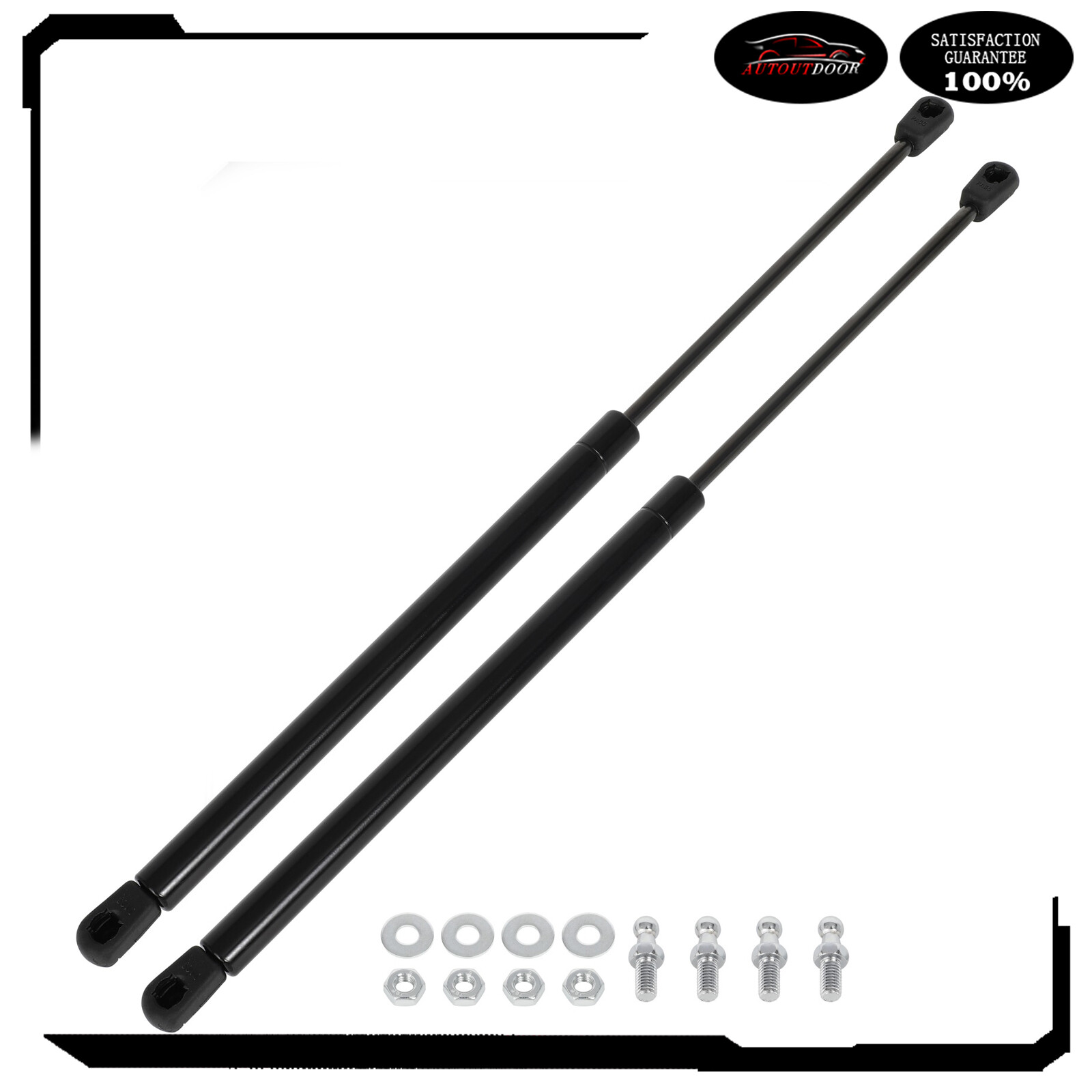 17inch/35Lb Gas Strut Shock For Truck Cap Topper Topper Window Leer ...