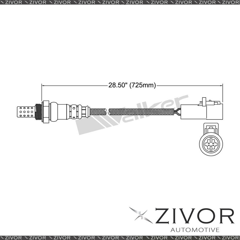 New NGK Post Catalytic Oxygen Sensor For Volvo S40 1.8 B4184S11 4 Cyl ...