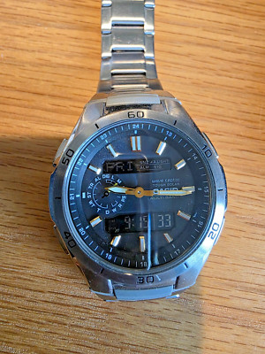 CASIO WAVE CEPTOR WVA-M650D-1A2JF Tough Solar Atomic Radio Watch ...