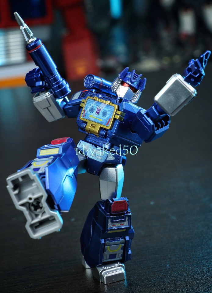 Soundwave Rare Special Color Transformers Model Figure Blokees Toy v3 ...