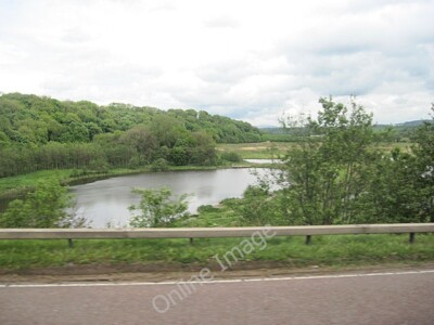 Photo 6x4 Sand and gravel pits off M6 junction 31 southbound Samlesbury ...