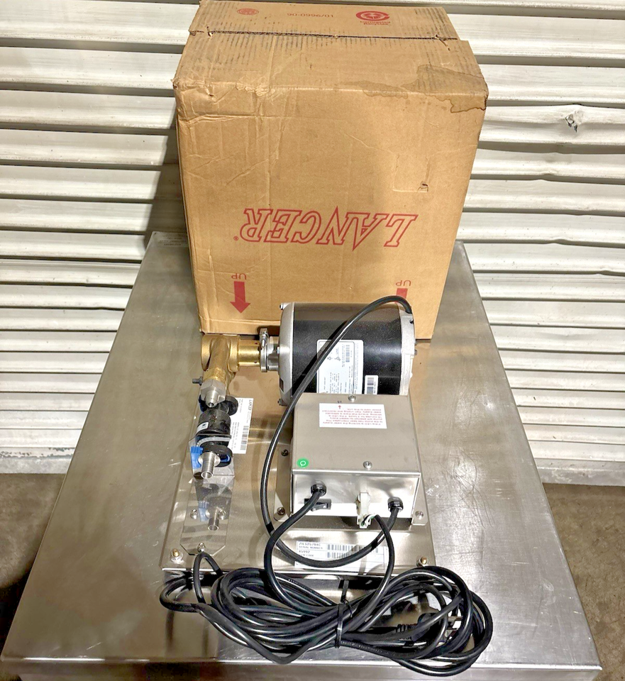Lancer 82-4208/01 Pump Assembly, 8FT, Low Lead Brass, 100 GPH, 6.30Amps ...