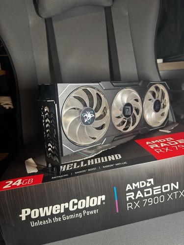 PowerColor Hellhound AMD Radeon RX 7900 XTX OC 24GB GDDR6 Graphics Card ...