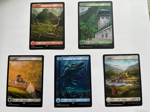 Land Cycle MTG NM Universes Beyond: Jurassic World Collection Regular | eBay