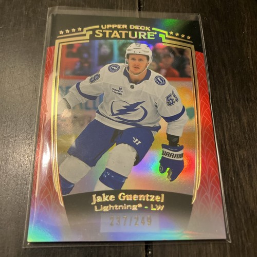 2024-25 JAKE GUENTZEL UD STATURE RED 237/249 CARD # 16 | eBay