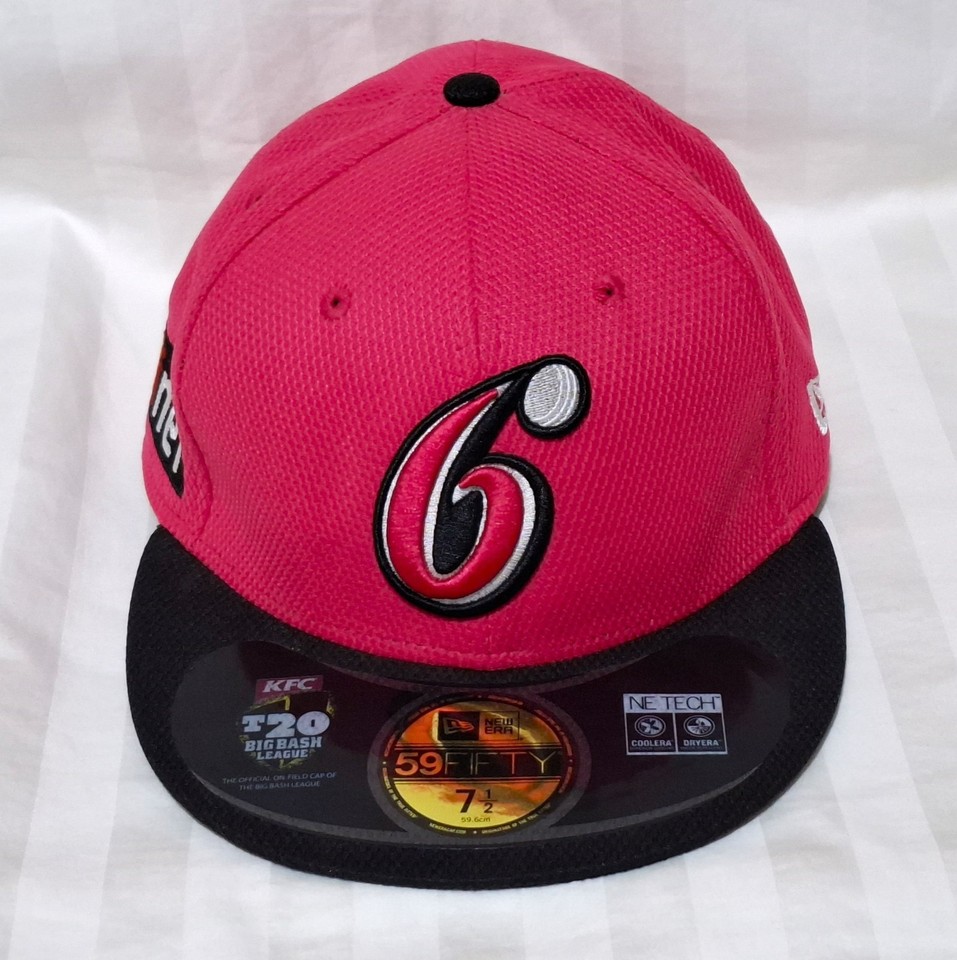 Sydney Sixers 6ers 59Fifty New Era Cap BBL Cricket Australia Adult One ...