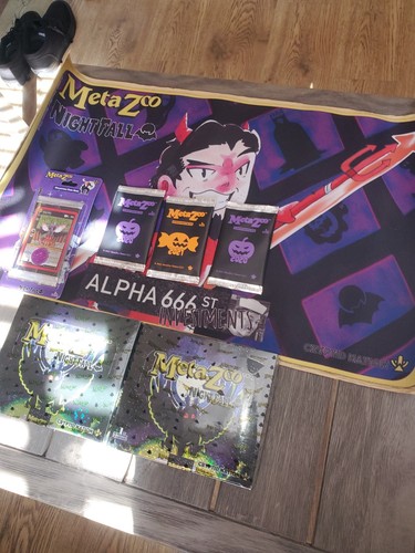 MetaZoo Nightfall Halloween Playmat Bundle. Includes 2 Nightfall ...
