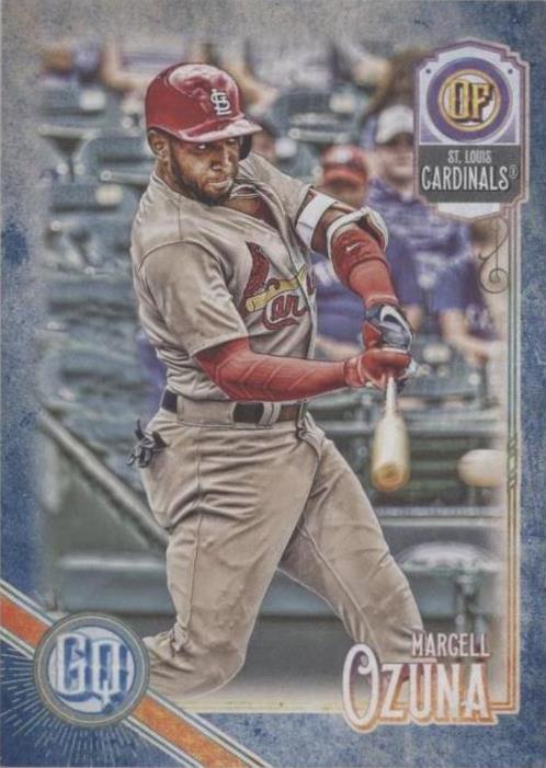 2018 Topps Gypsy Queen - Marcell Ozuna #134 Indigo /250 for sale online ...