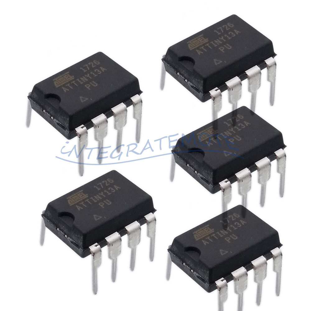 1/2/5/10X ATTINY13A-PU ATTINY13A ATTINY13 Microcontroller IC New | eBay