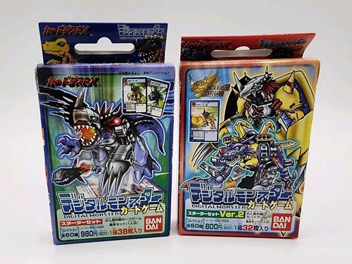 Bandai Digimon CCG Digital Monster Card Game Starter Deck Series 1 & 2 ...