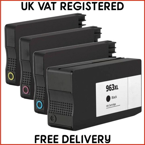 963XL Ink Cartridges for HP OfficeJet Pro 9010 9010e 9012 (LOT) non-oem ...