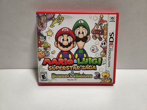 Mario & Luigi Superstar Saga + Bowser's Minions (Nintendo 3DS) Complete ...