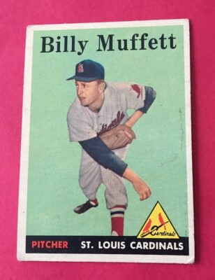 1958 Topps Billy Muffett #143 (Rookie) VG-EX | eBay