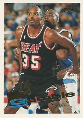 #226 Kevin Gamble - Miami Heat - 1995-96 Topps Basketball | eBay