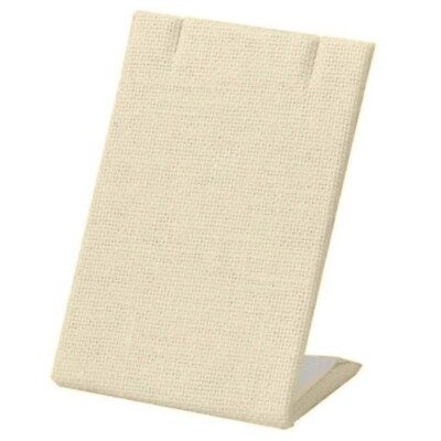 8 pieces Linen Earring Pendant-Chain Display Stands 2 3/8"W x 1 1/2"D x ...
