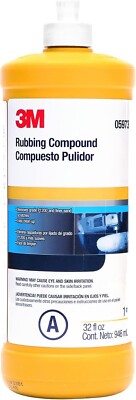 3M 05973- Rubbing Compound Liquid Formula1 qt 32 fl oz/946 mL | eBay