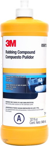 3M 05973- Rubbing Compound Liquid Formula1 qt 32 fl oz/946 mL | eBay