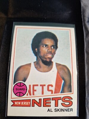 1977-78 TOPPS BASKETBALL SET BREAK #91 AL SKINNER NO CREASES NICE CARD ...