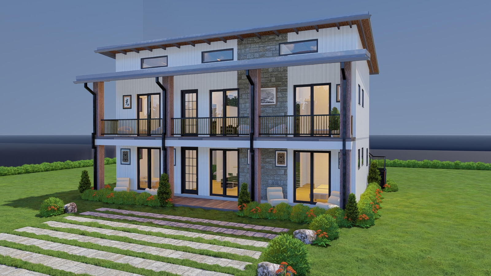 Apartment Building Plans 6 Units