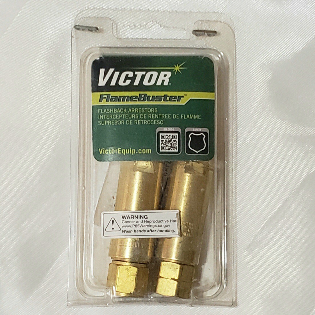 Victor Flame Buster FB-1 Flashback Arrestor Set Torch Oxygen Fuel Check ...