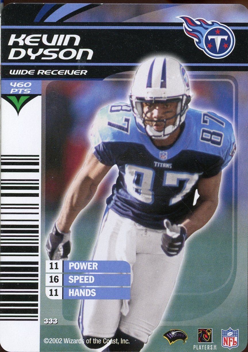 2003 NFL Showdown KEVIN DYSON TITANS #333 | eBay