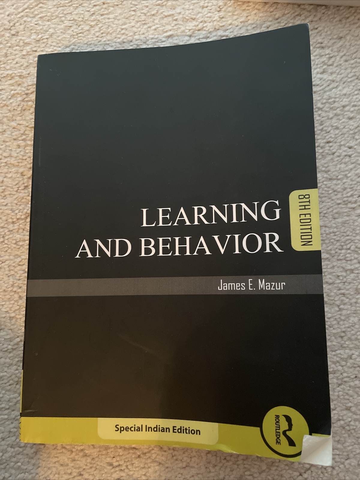 Learning And Behavior 8Th Edition - Paperback By James E. Mazur - GOOD | eBay