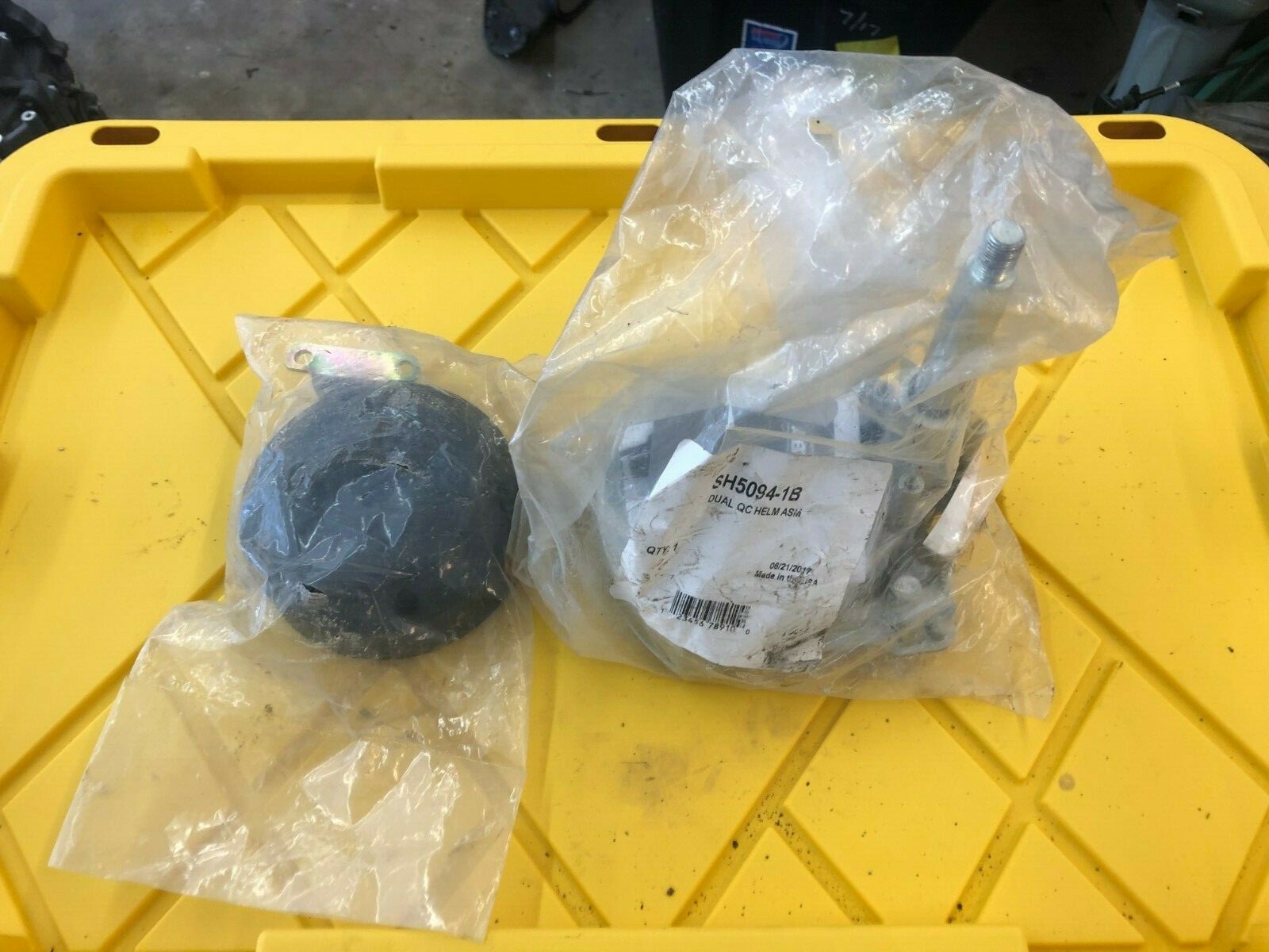 Teleflex Dual Quick Connect Steering Helm Marine Boat SH5094-1B | eBay