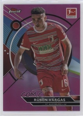 2022-23 Topps Finest Bundesliga Pink Refractor /300 Ruben Vargas #7 | eBay