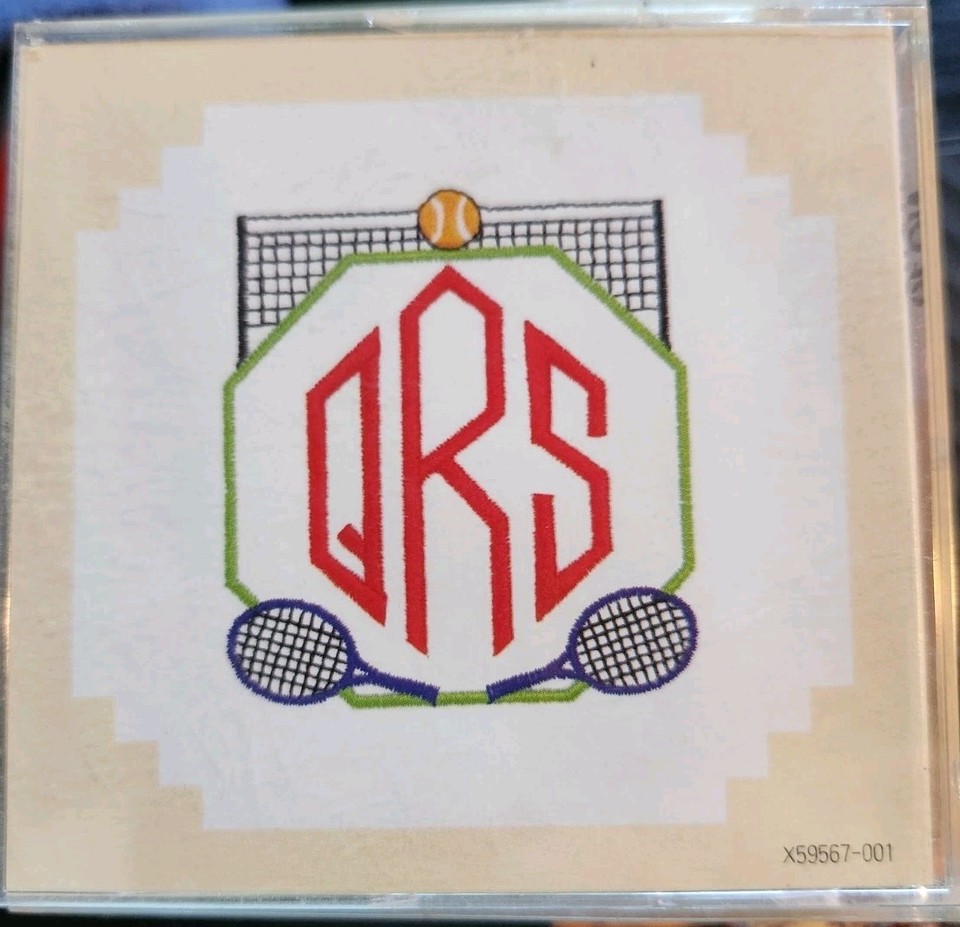 Embroidery Designs Card No 10 Medieval Monograms Bernina Brother Baby ...